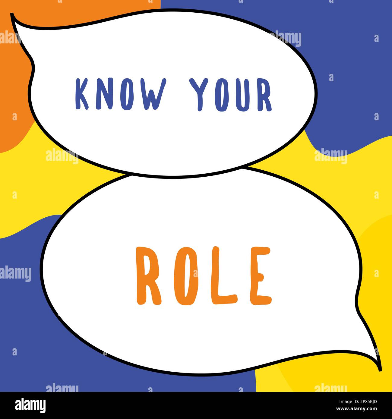Conceptual display Know Your Role, Word Written on Be clear of one ...