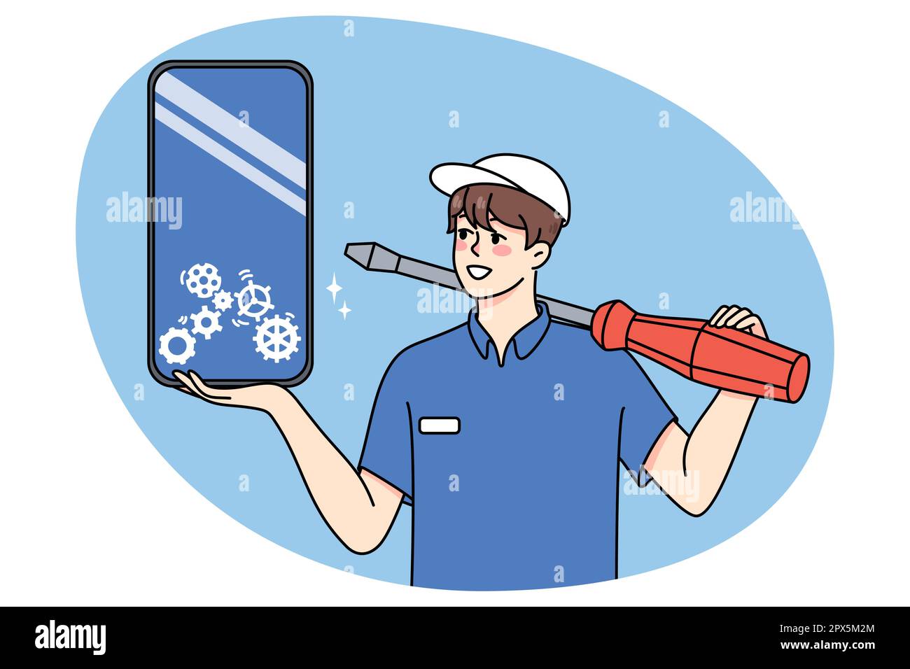 Virtual install Stock Vector Images - Alamy