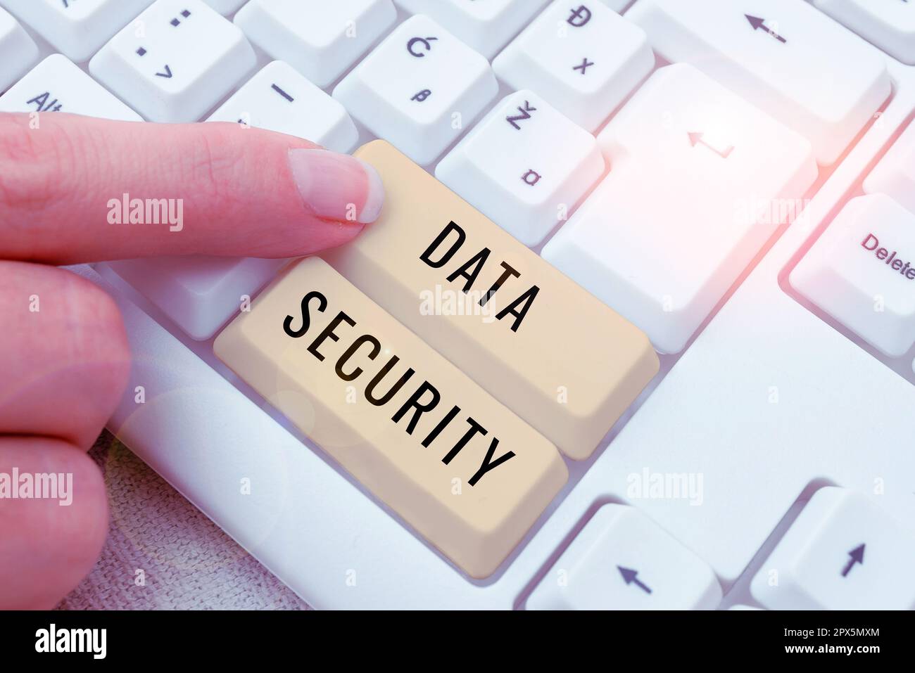 Sign displaying Data Security, Conceptual photo Confidentiality Disk Encryption Backups Password ...