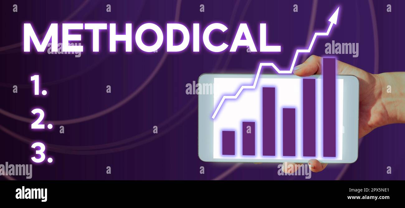 Inspiration showing sign Methodical, Business concept System of Methods ...