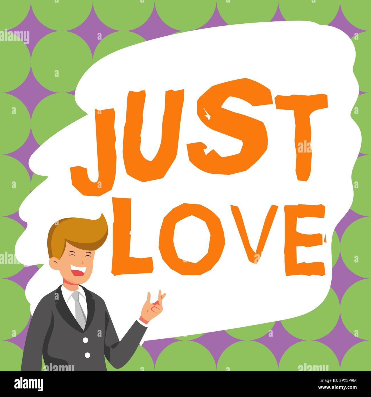 Inspiration showing sign Just Love, Business idea being interested ...