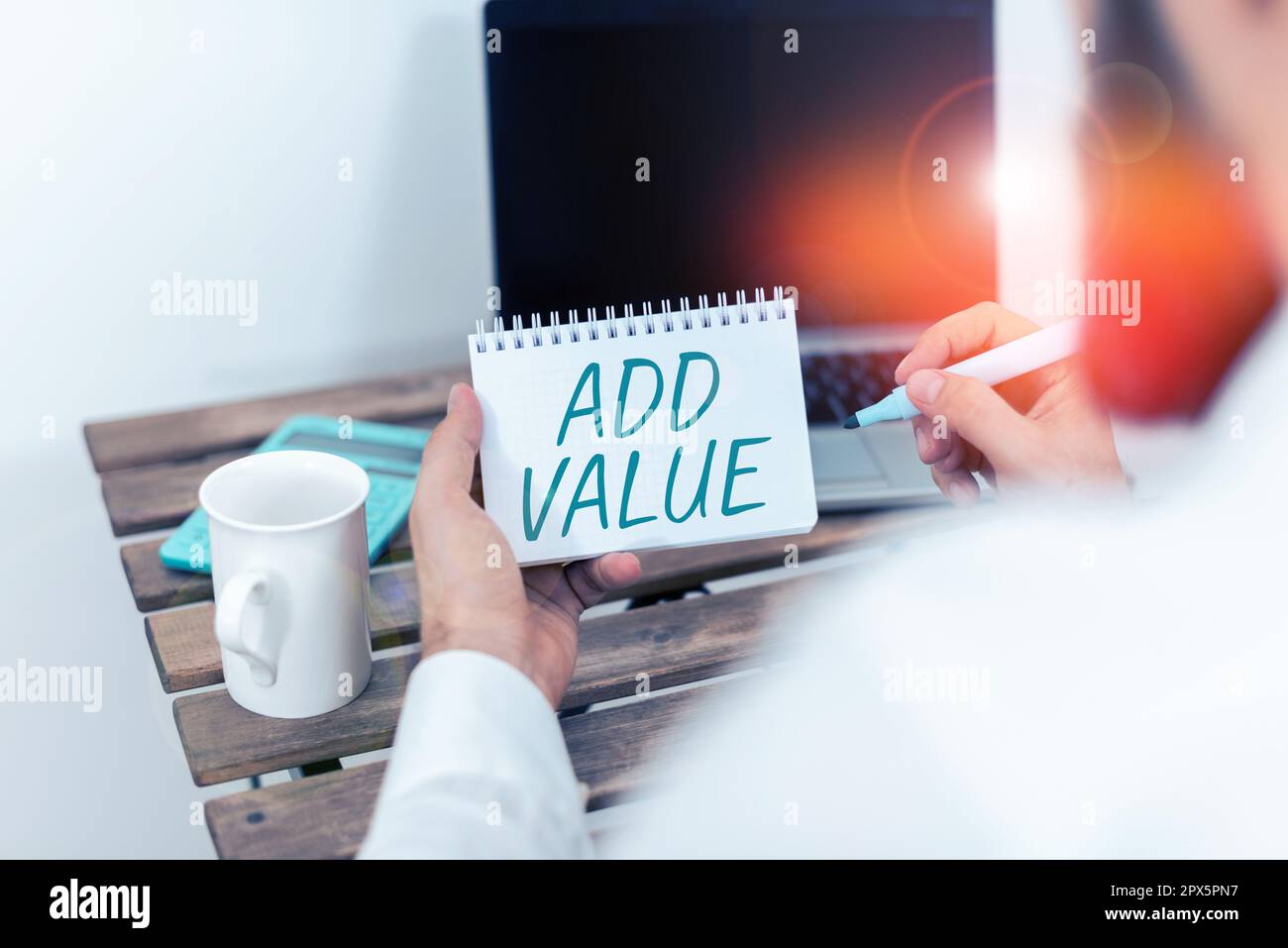 Inspiration showing sign Add Value, Business showcase an improvement or ...