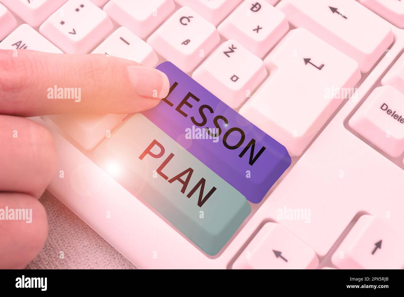 Text showing inspiration Lesson Plan, Business idea a teacher's ...