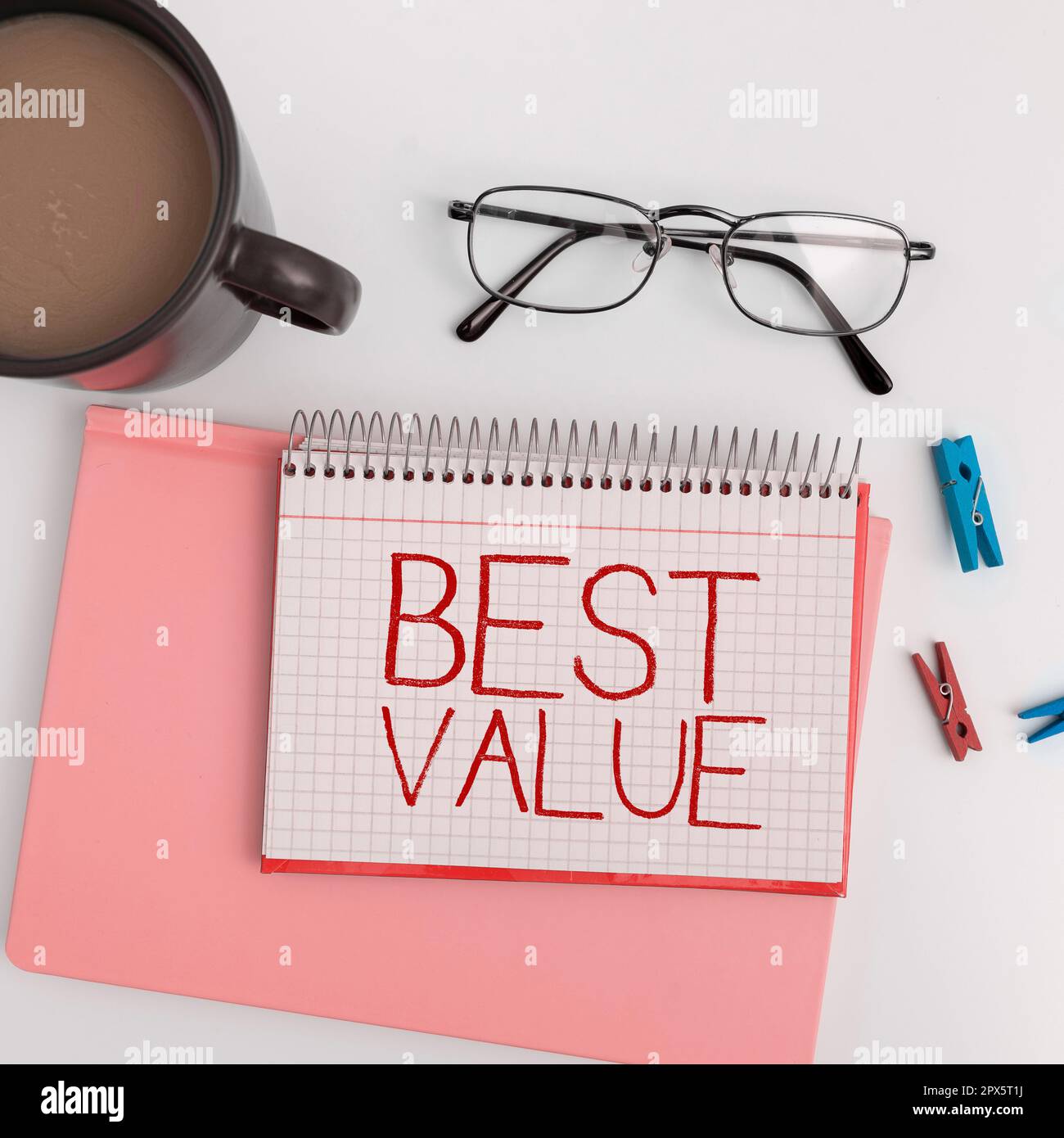 Conceptual caption Best Value, Word Written on most advantageous ...