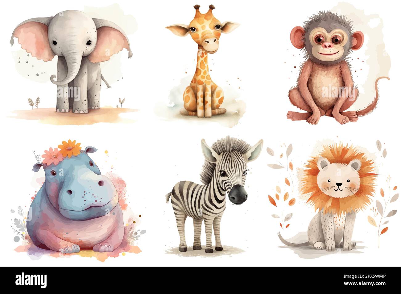 Zebra giraffe Cut Out Stock Images & Pictures - Alamy