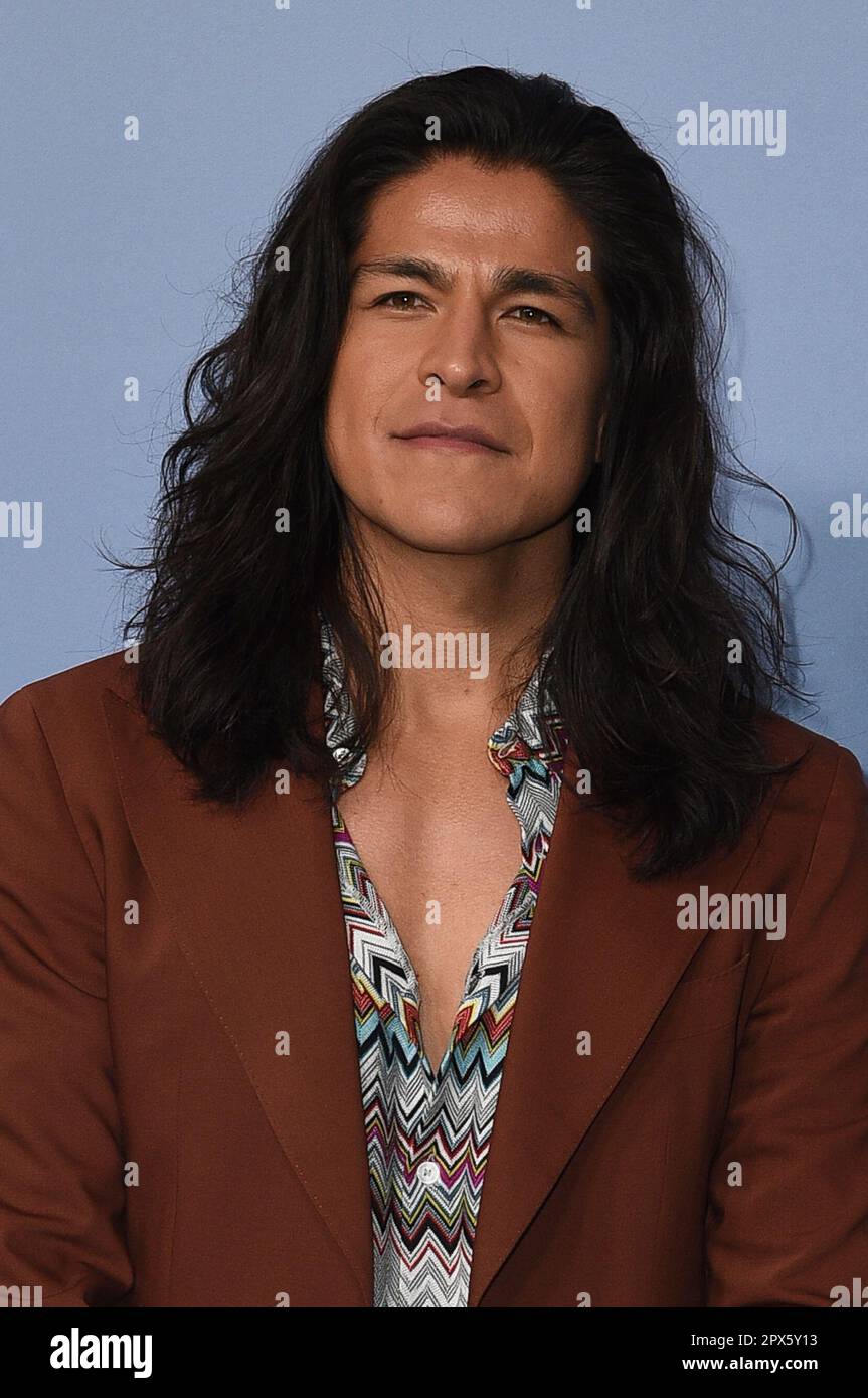 Cristo Fernandez arrives at "Ted Lasso" Day on Monday, May 1, 2023, at ...