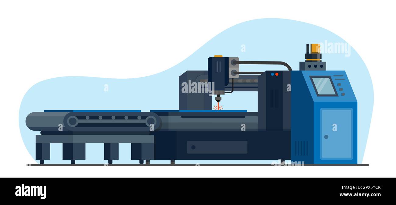Industrial metal laser cutting machine, plasma cutting industry ...