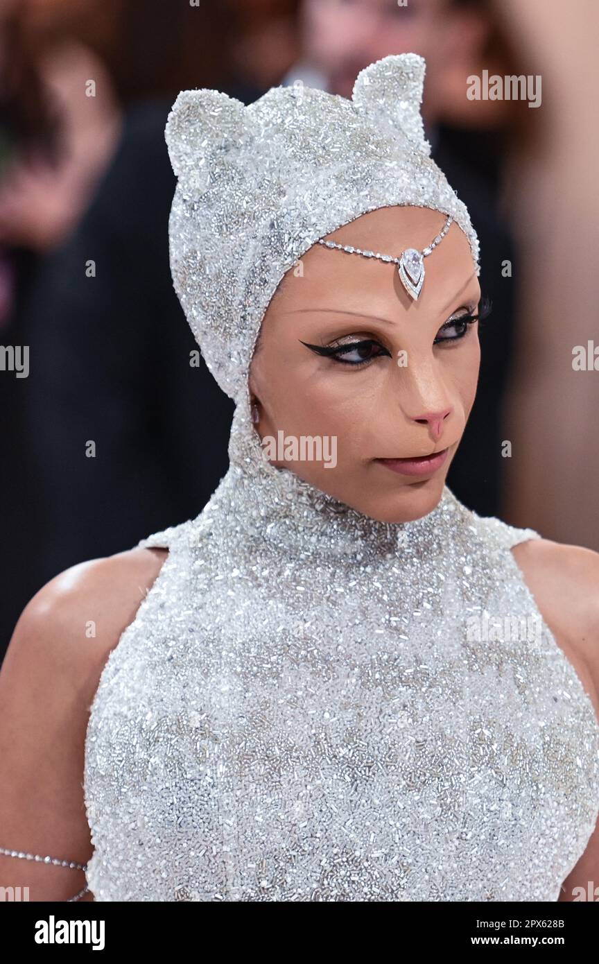 New York, USA. 01st May, 2023. Doja Cat walking on the red carpet at ...