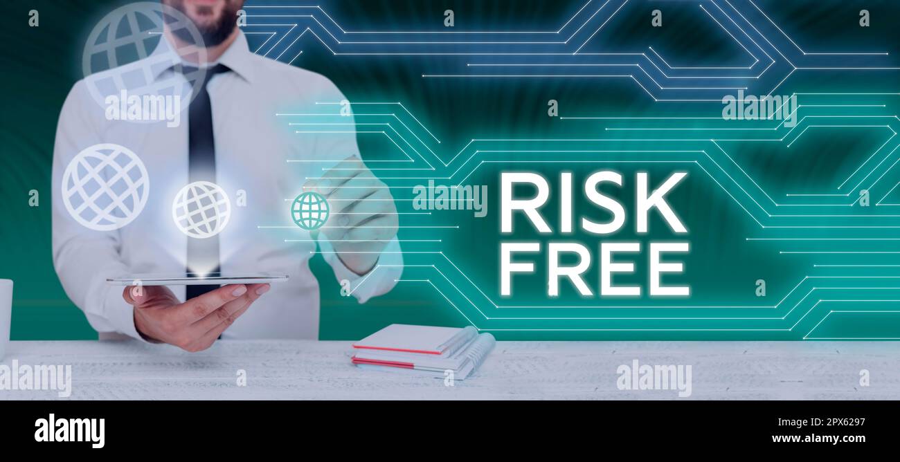 Sign displaying Risk Free, Business showcase used to describe something ...