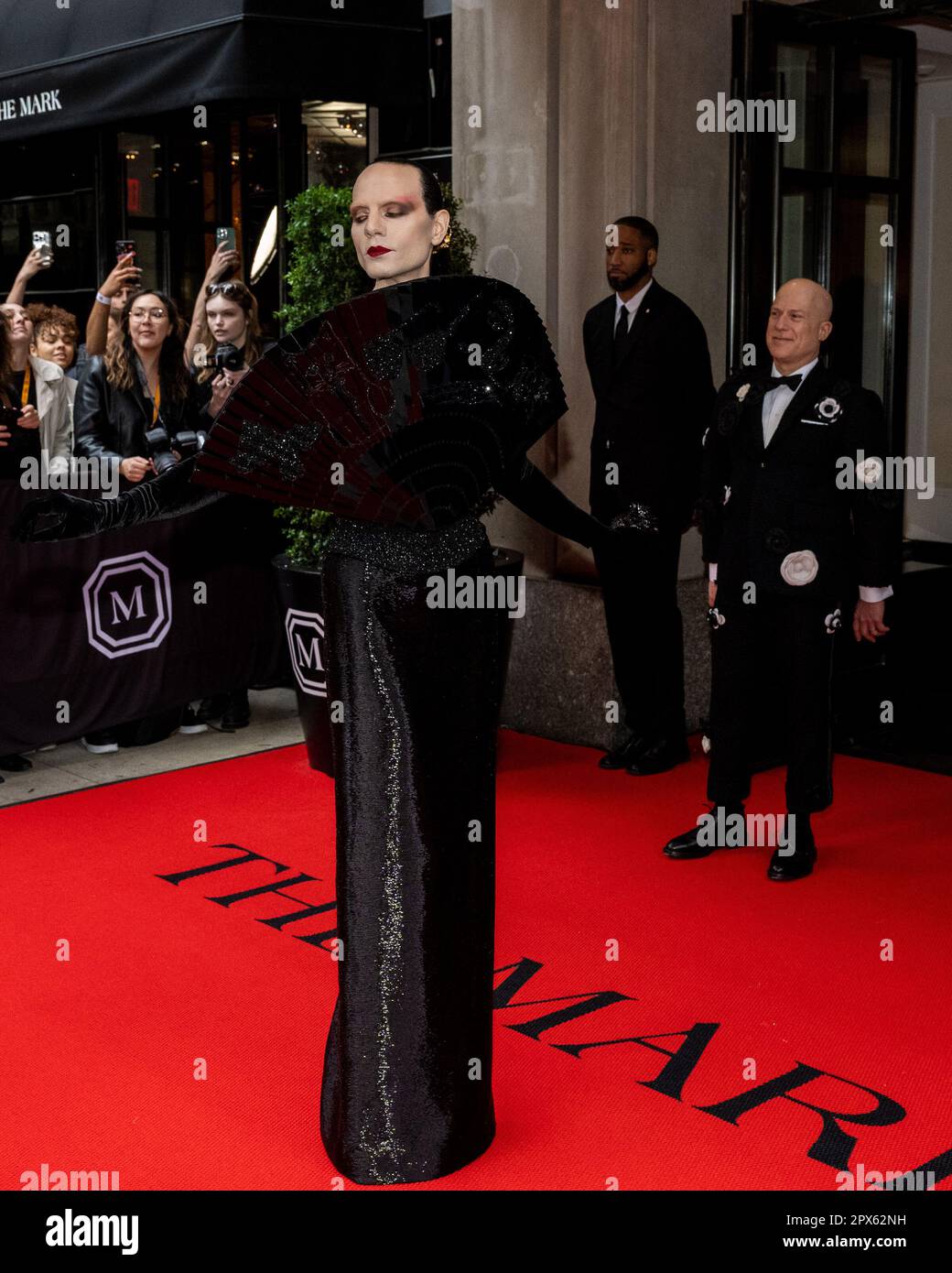 New York, USA. 01st May, 2023. Jordan Roth and Richie Jackson depart ...