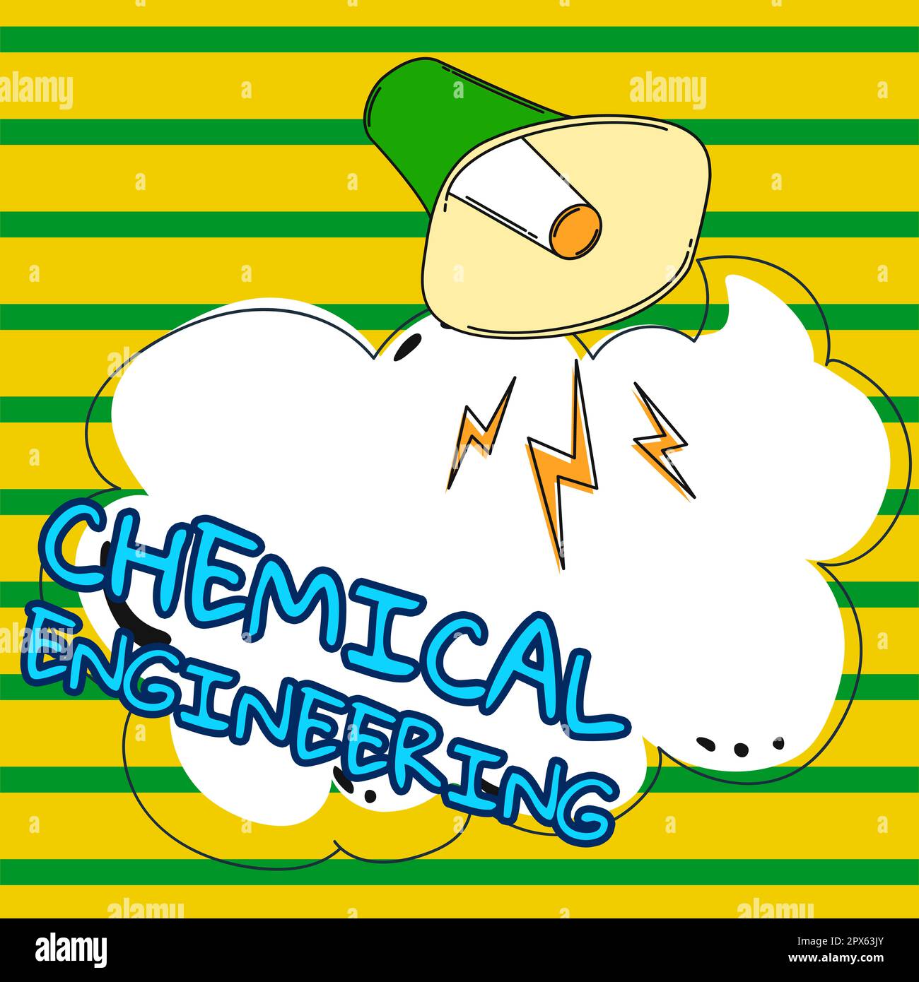 Sign displaying Chemical Engineering, Conceptual photo developing ...