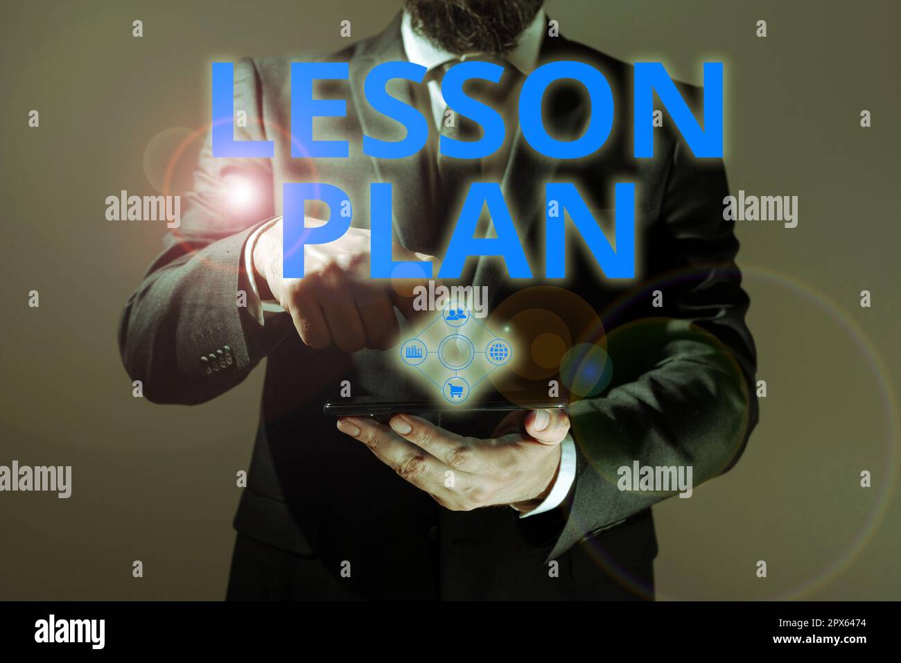 Text showing inspiration Lesson Plan, Business concept a teacher's ...