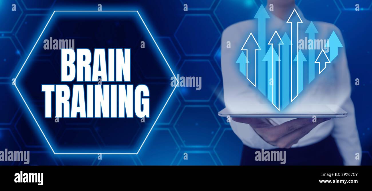 Handwriting text Brain Training, Conceptual photo mental activities to ...