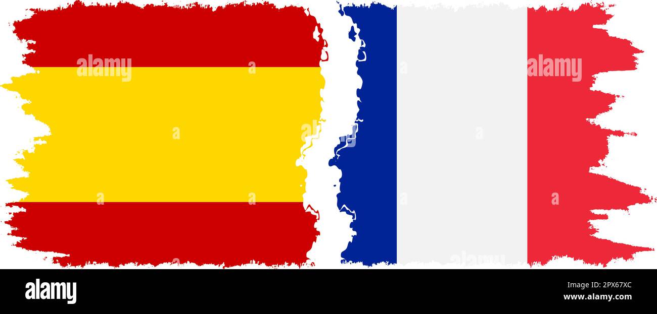 France and spain Stock Vector Images - Alamy