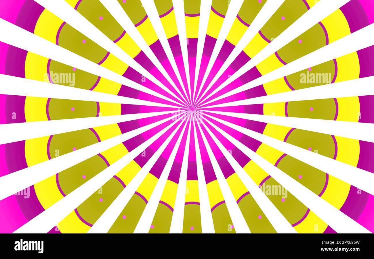 Multicolored colorful bright patterns of variegated violet yellow white ...