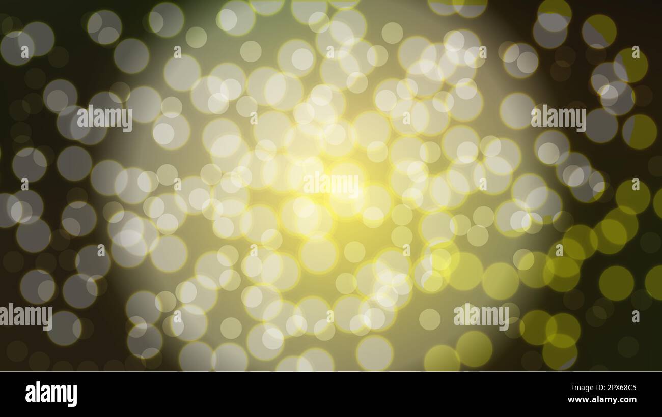 Glowing yellow spots Stock Vector Images - Alamy