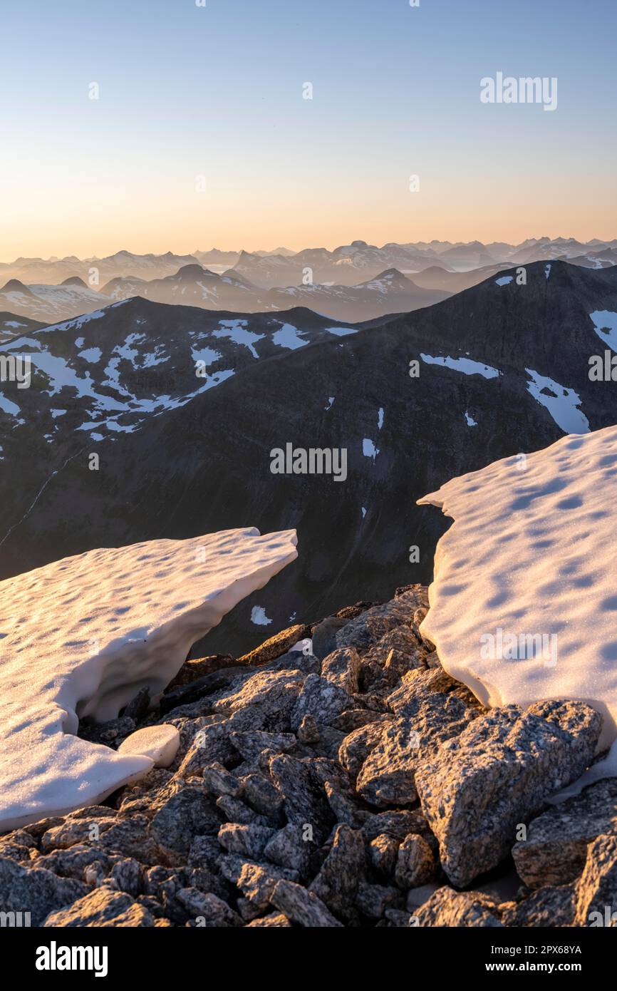 Snow Top Mountains