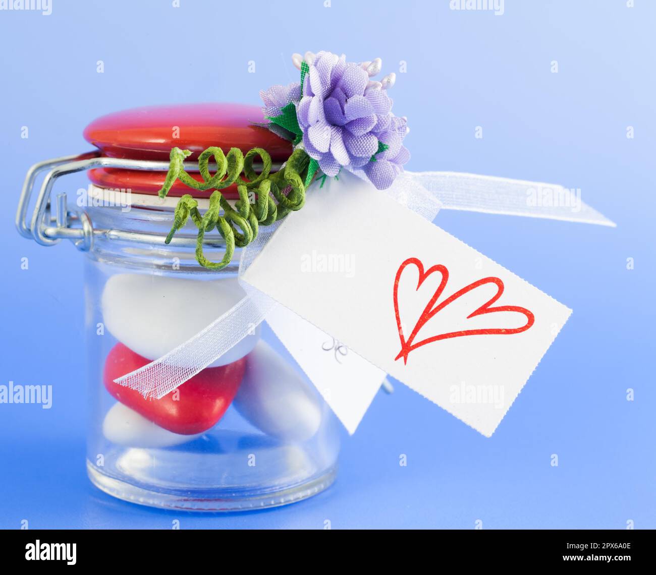 Italian Valentine Confetti: so good and addicting Stock Photo - Alamy