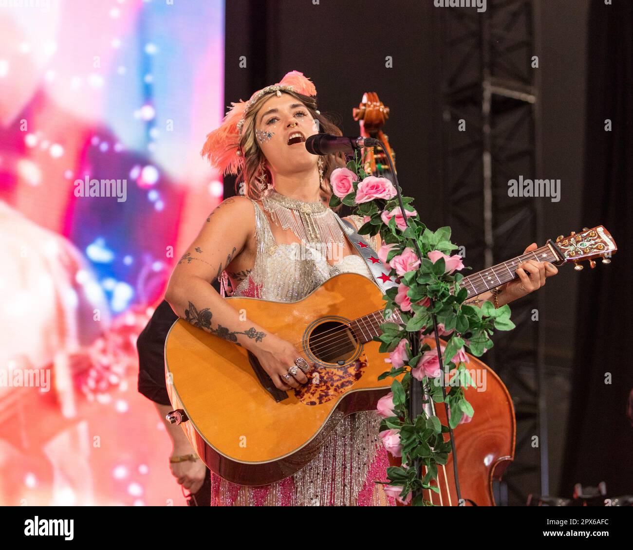 Indio, USA. 30th Apr, 2023. Musician Sierra Ferrell during the ...