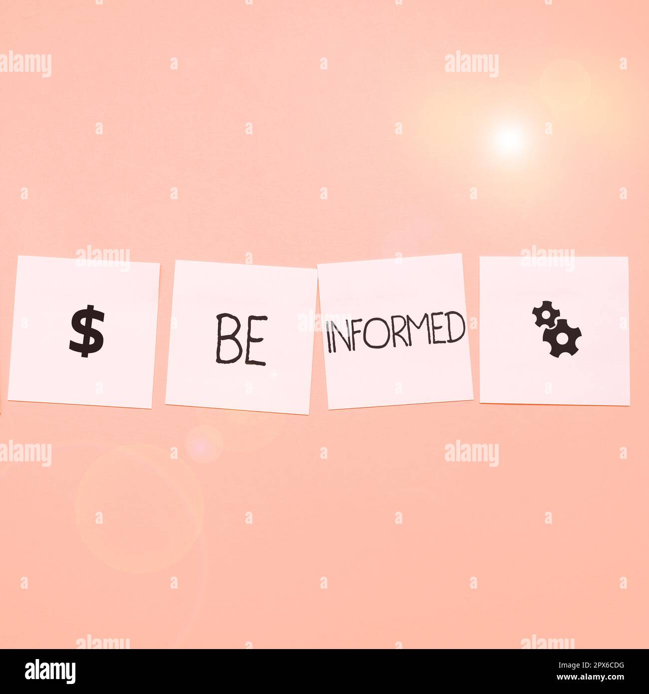 Conceptual caption Be Informed, Word for having or showing knowledge of ...