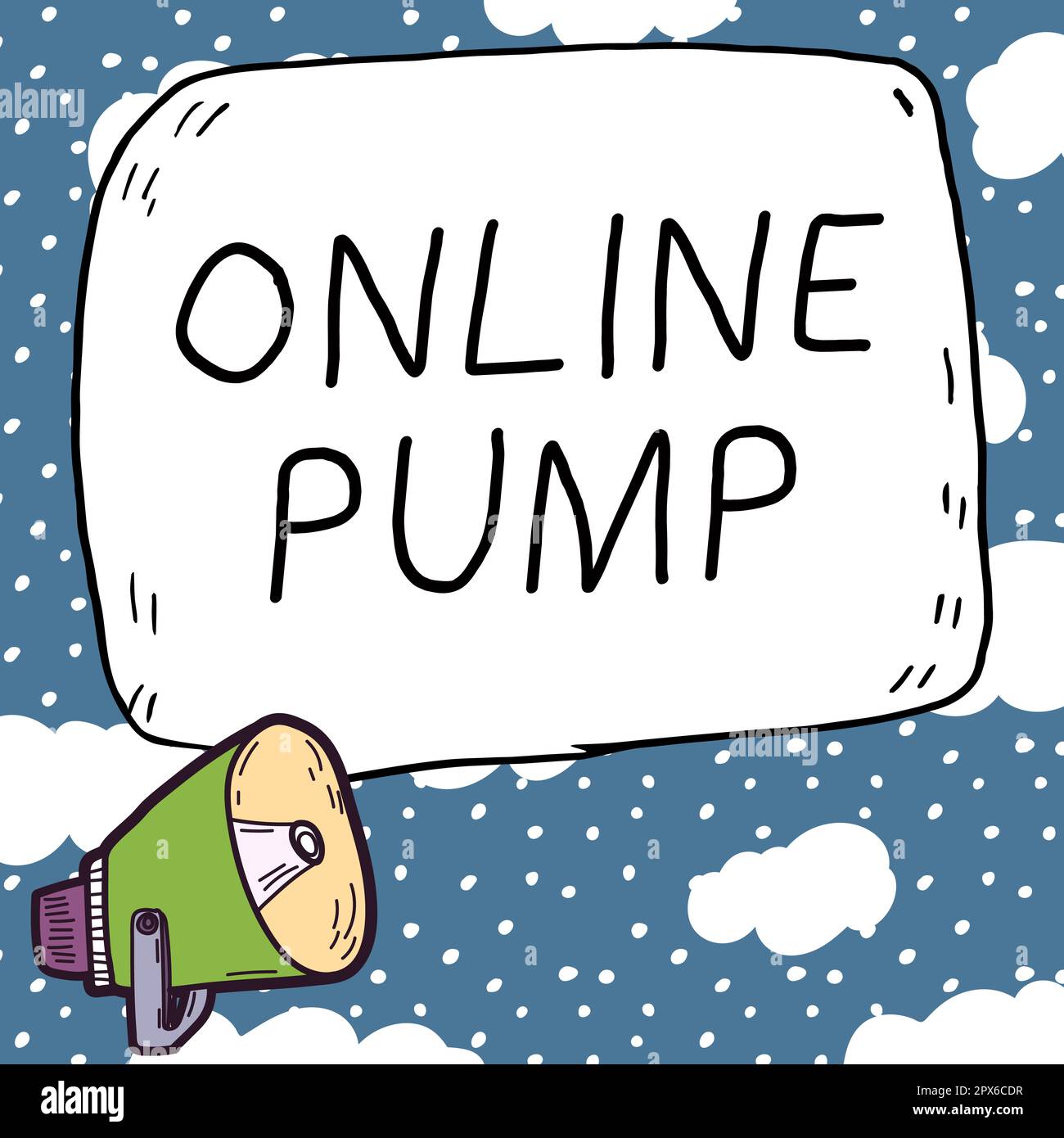Inspiration showing sign Online Pump, Internet Concept device which ...