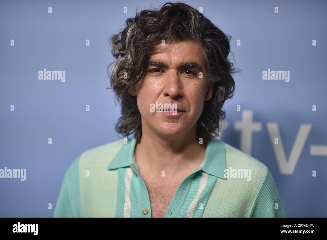 James Lance arrives at "Ted Lasso" Day on Monday, May 1, 2023, at Goya ...