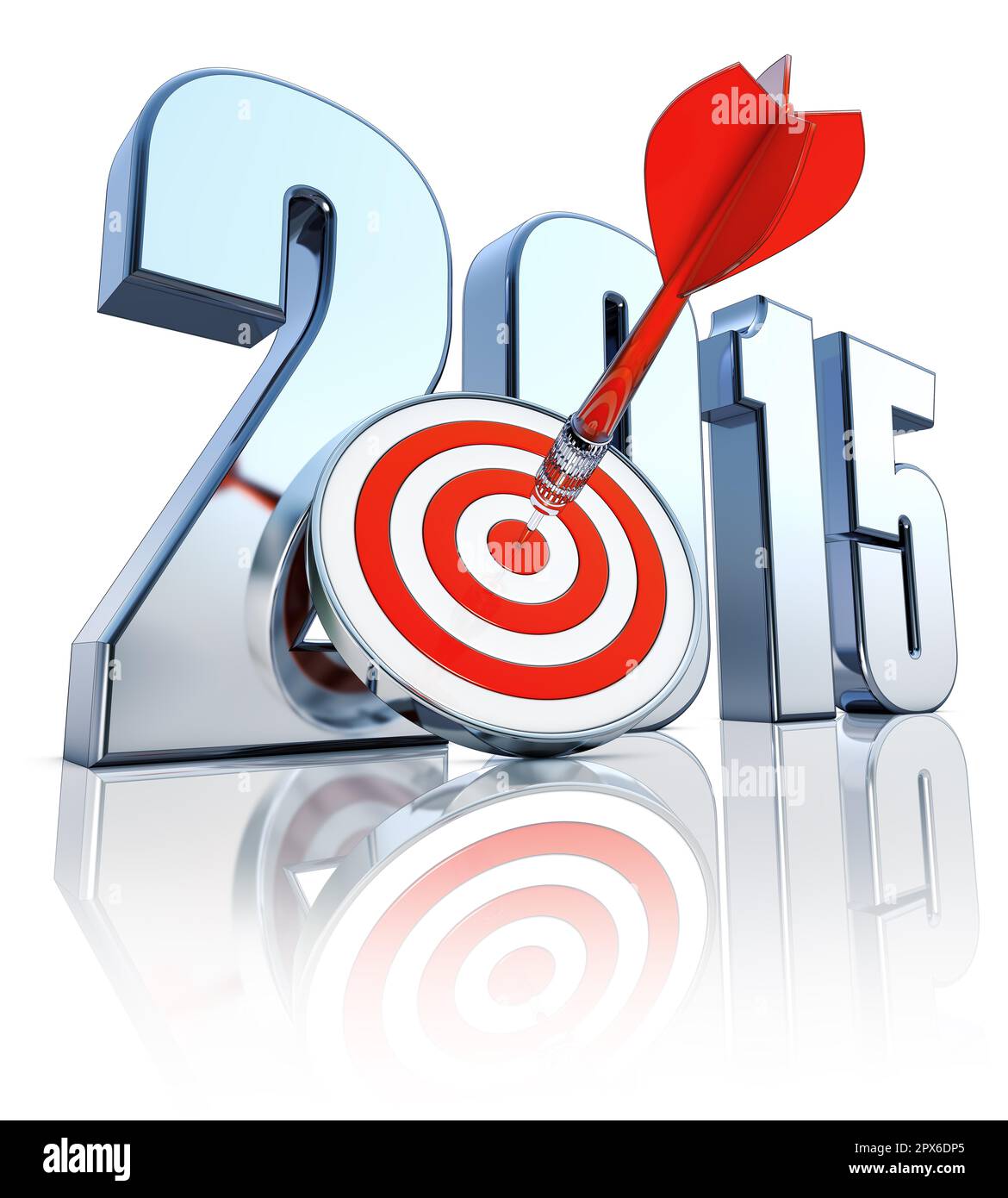 3D rendering of a 2015 icon Stock Photo - Alamy