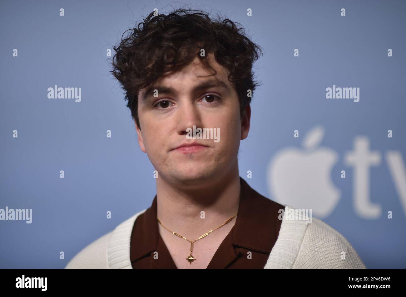 James Lance arrives at "Ted Lasso" Day on Monday, May 1, 2023, at Goya ...
