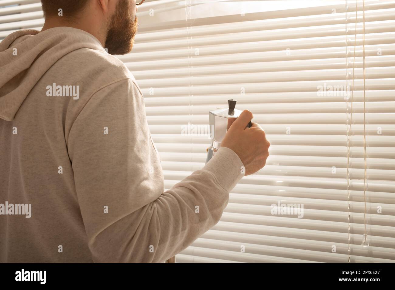 Stylish man blinds hi-res stock photography and images - Alamy