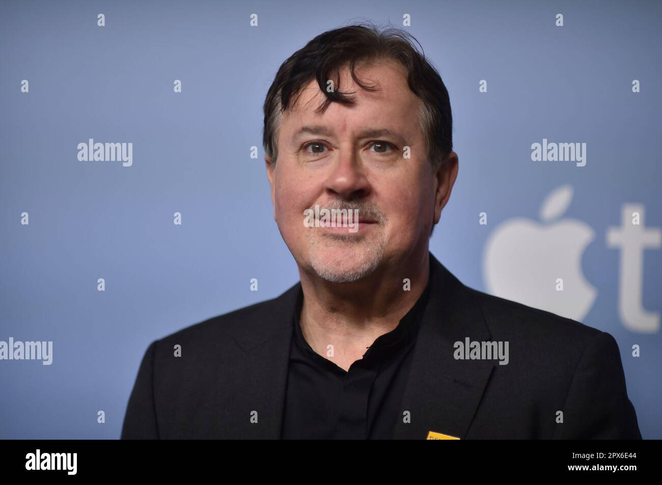 Jeremy Swift arrives at "Ted Lasso" Day on Monday, May 1, 2023, at Goya ...