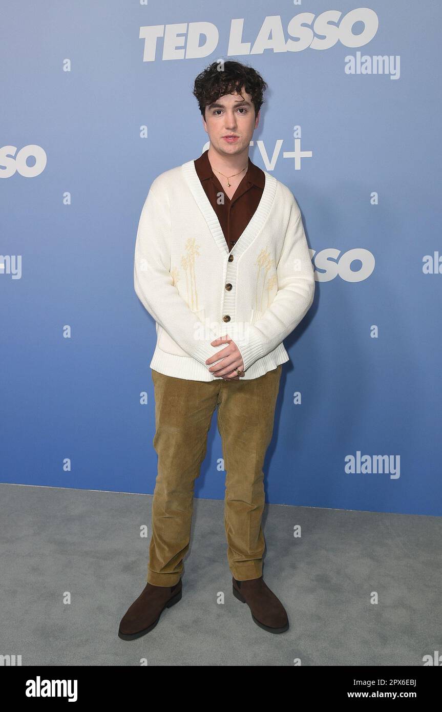 James Lance arrives at "Ted Lasso" Day on Monday, May 1, 2023, at Goya Studios in Los Angeles ...