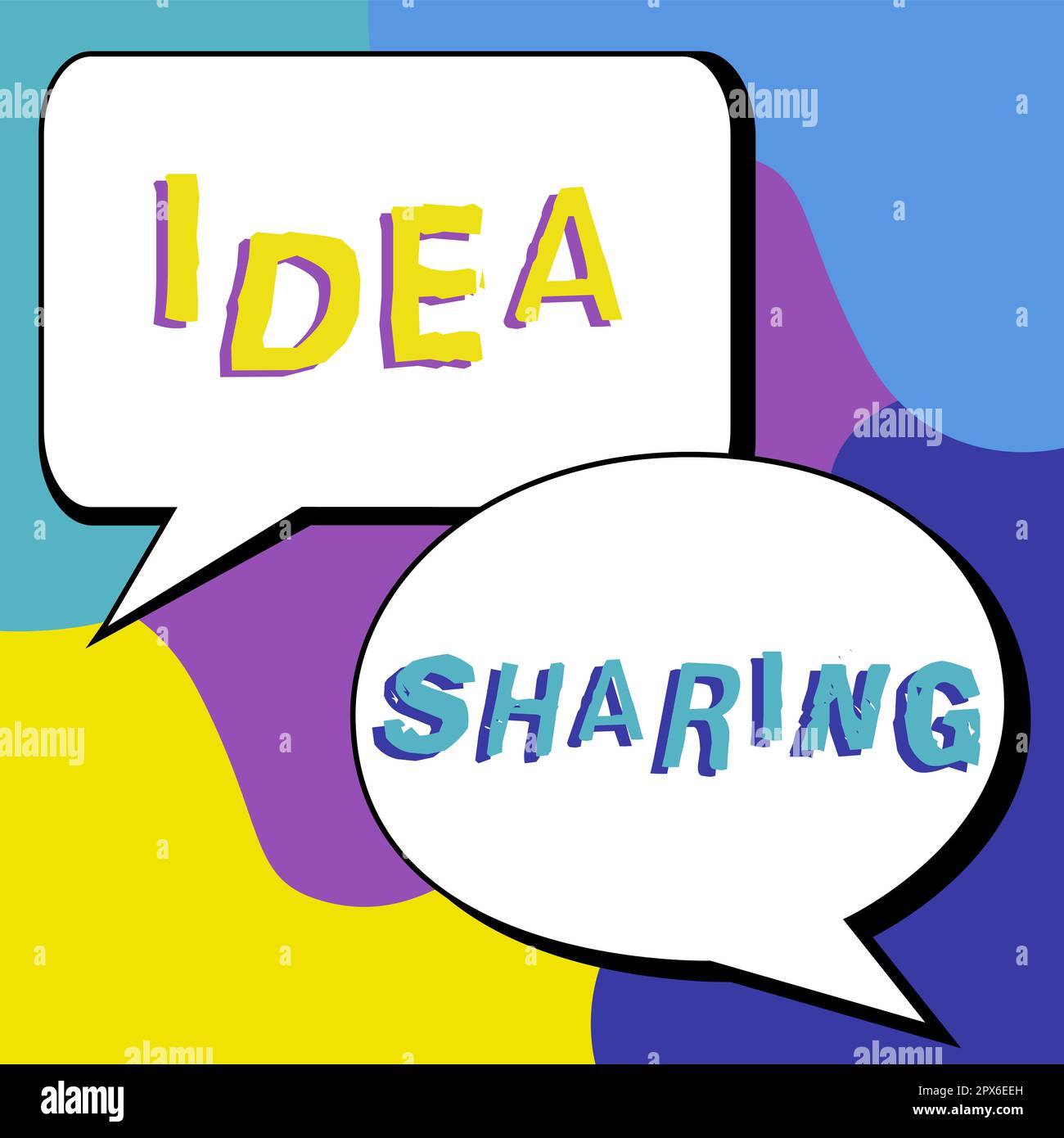 Sign displaying Idea Sharing, Business idea Startup launch innovation ...