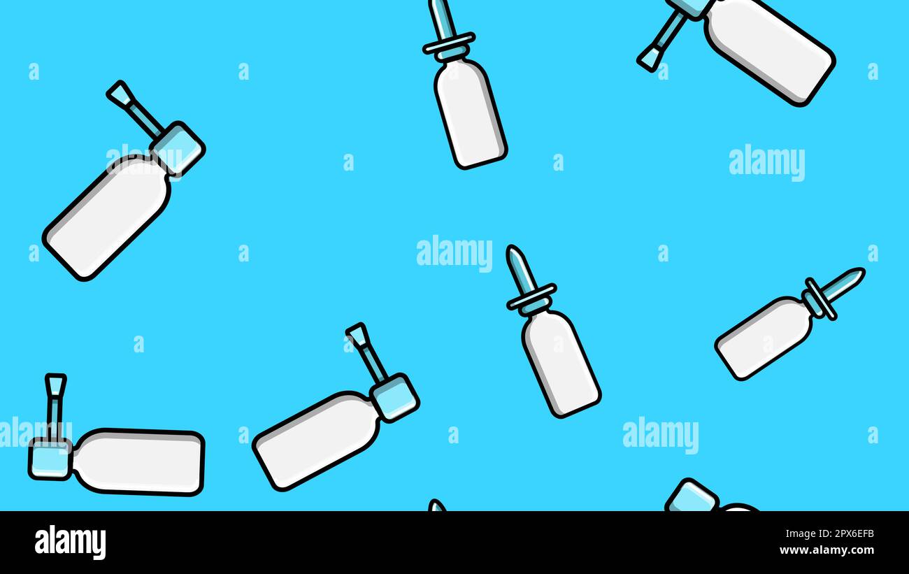 Nasal drops isolated on Stock Vector Images - Alamy