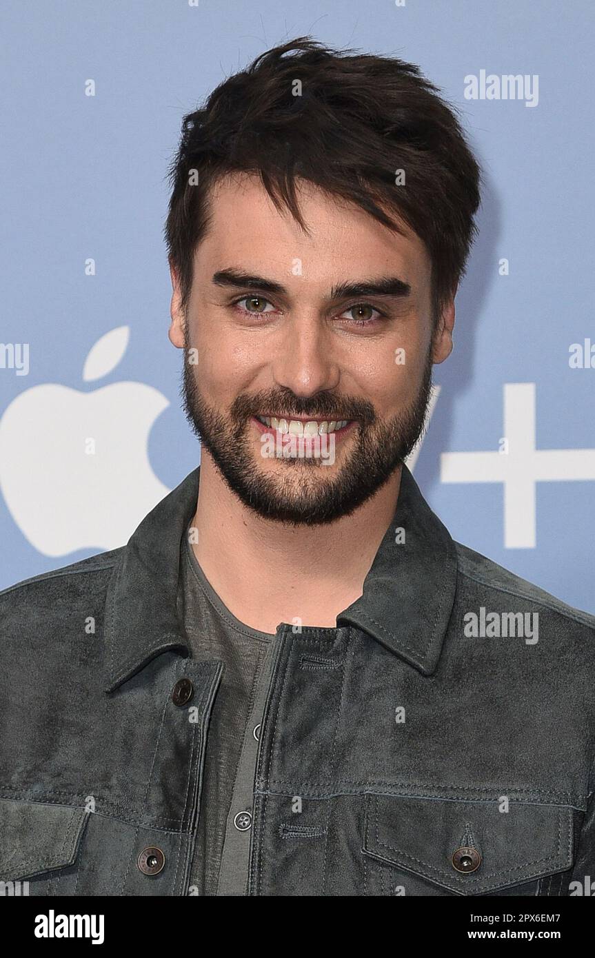 Stephen Manas arrives at "Ted Lasso" Day on Monday, May 1, 2023, at ...