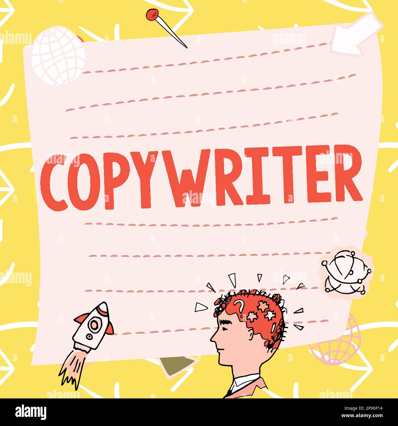 Handwriting text Copywriter, Conceptual photo writing the text of ...