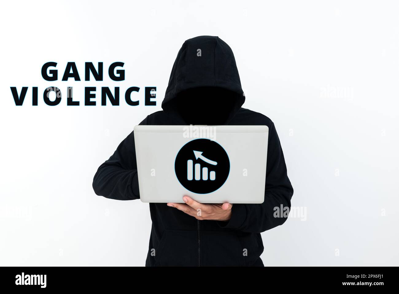 Hand writing sign Gang Violence, Business approach infringement of the ...