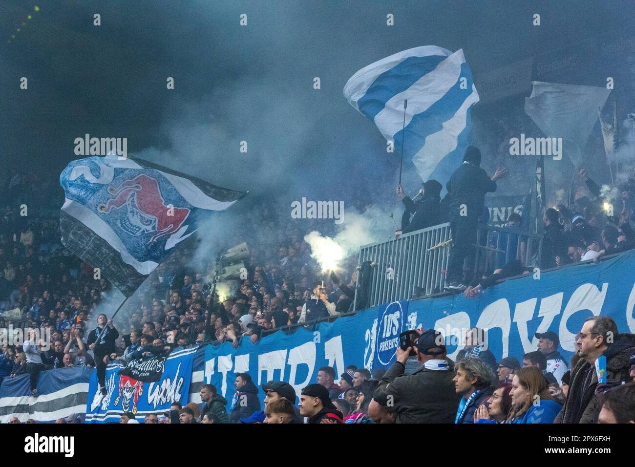 Racing Strasbourg fans Stock Photo - Alamy