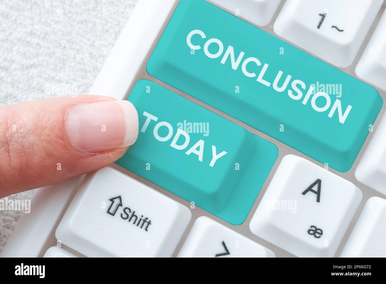 Text showing inspiration Conclusion, Business concept Results analysis ...