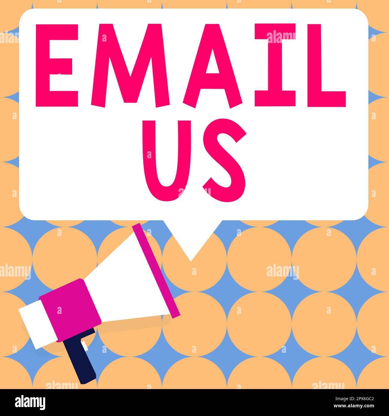 Handwriting text Email Us, Word for Sending a commercial message to a ...