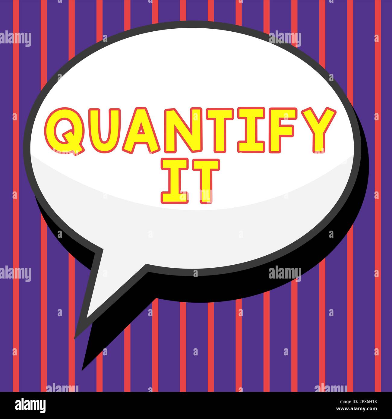 Text caption presenting Quantify It, Business overview Measure the size ...