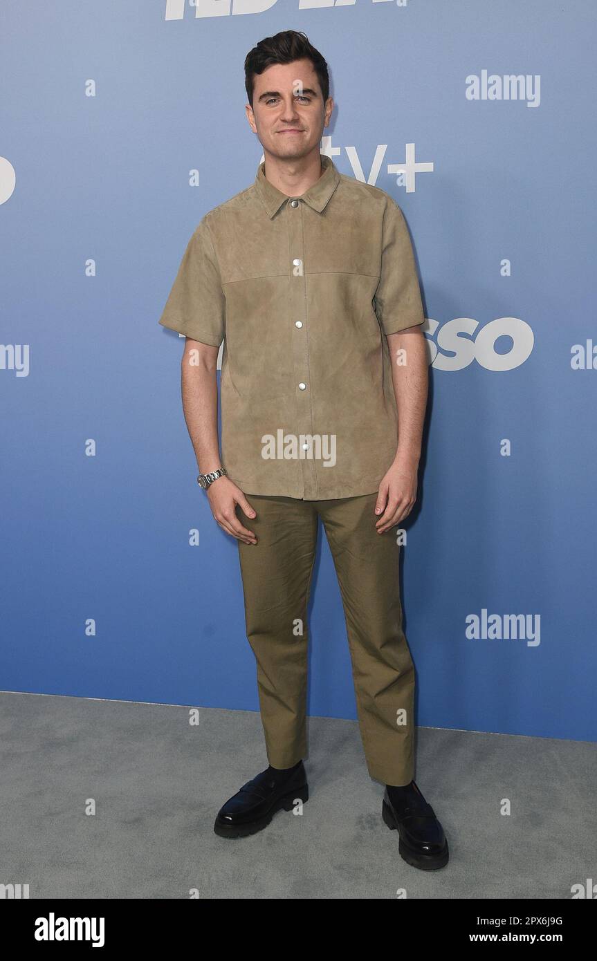 Billy Harris arrives at "Ted Lasso" Day on Monday, May 1, 2023, at Goya ...
