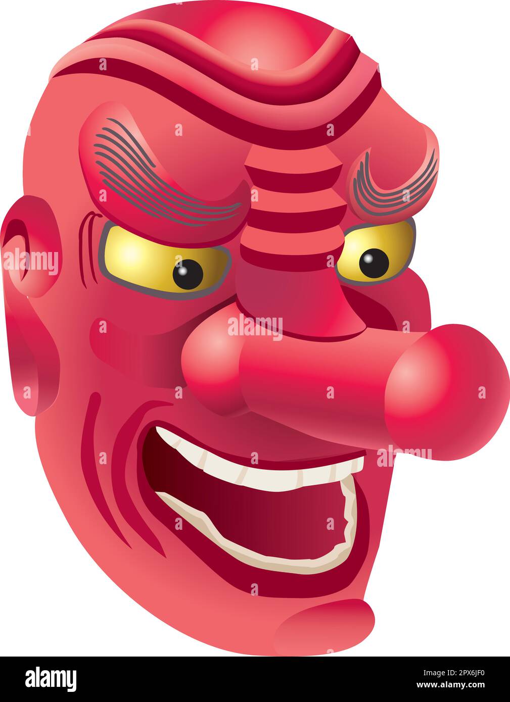 Tengu goblin Stock Vector Images - Alamy