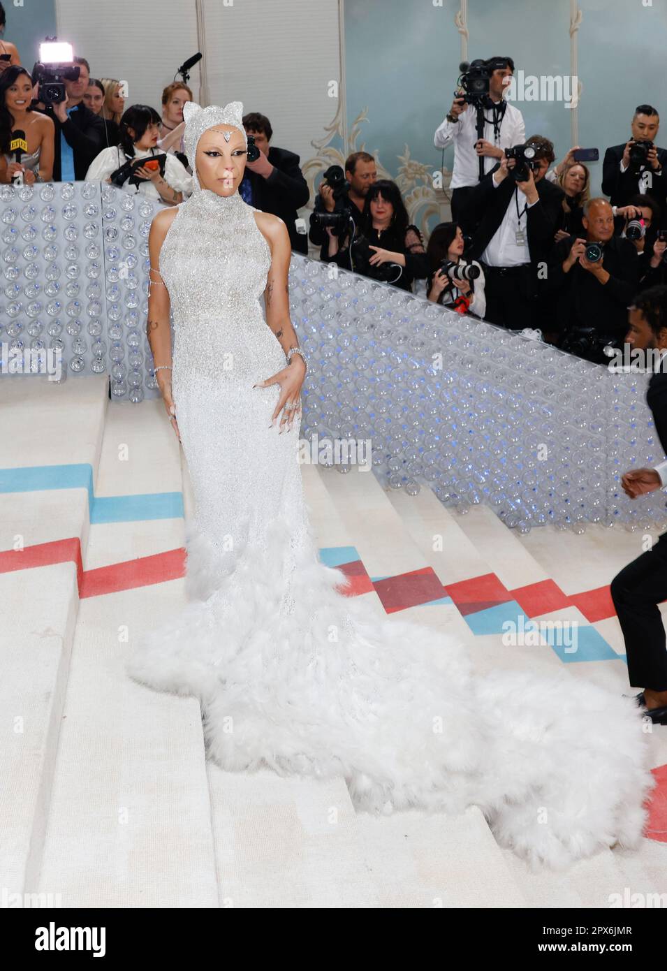 New York, United States. 01st May, 2023. Doja Cat arrives on the red ...