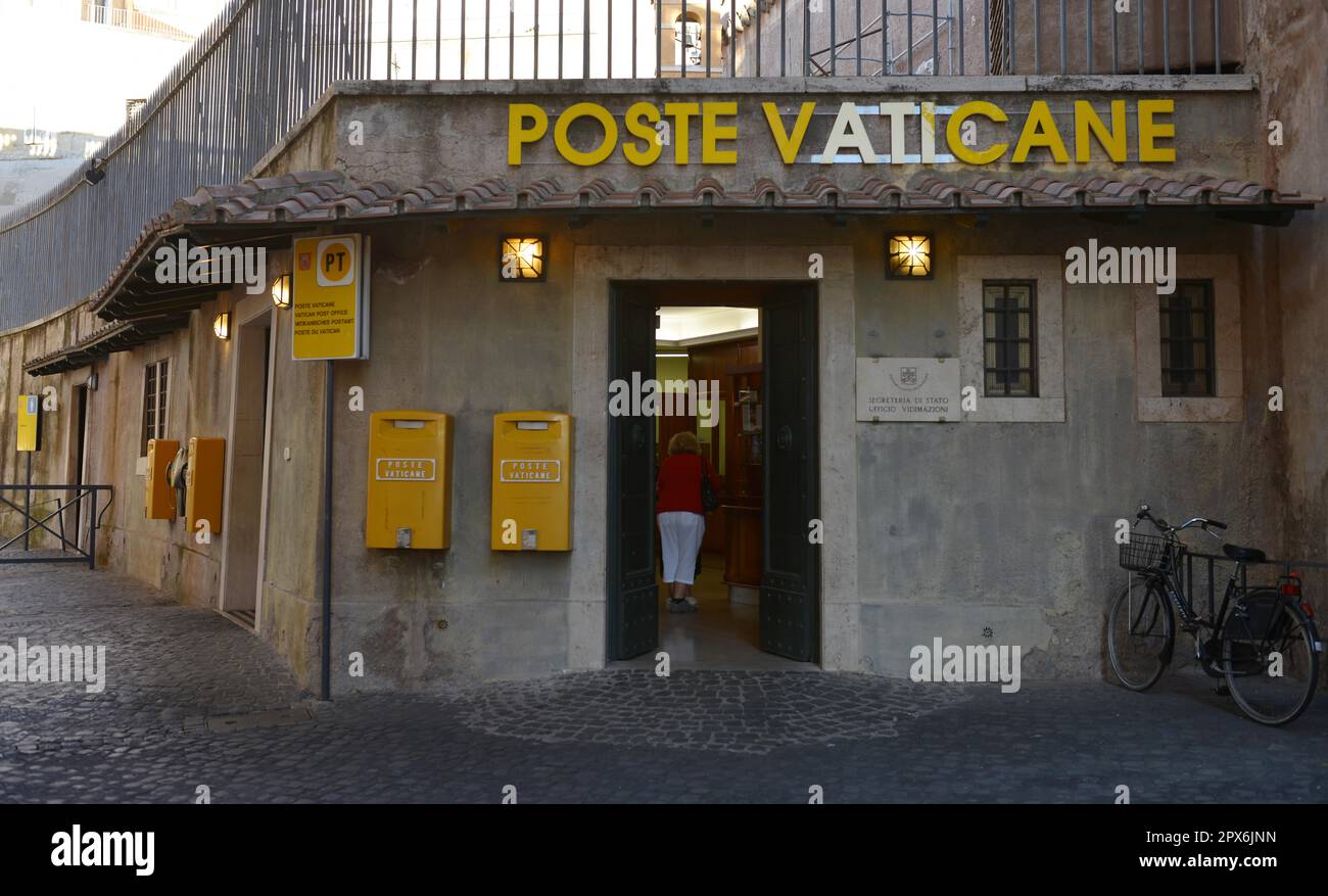 Poste Vaticane, Vatican City Stock Photo - Alamy