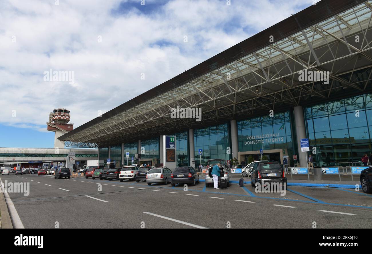 Airport, Fiumicino, Rome, Italy Stock Photo - Alamy