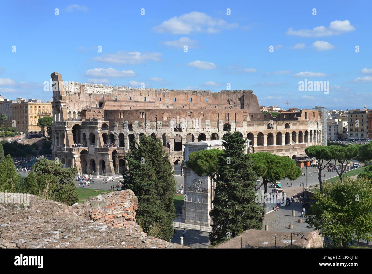 Colosseum, Piazza del Colosseo, Rome, Italy Stock Photo - Alamy