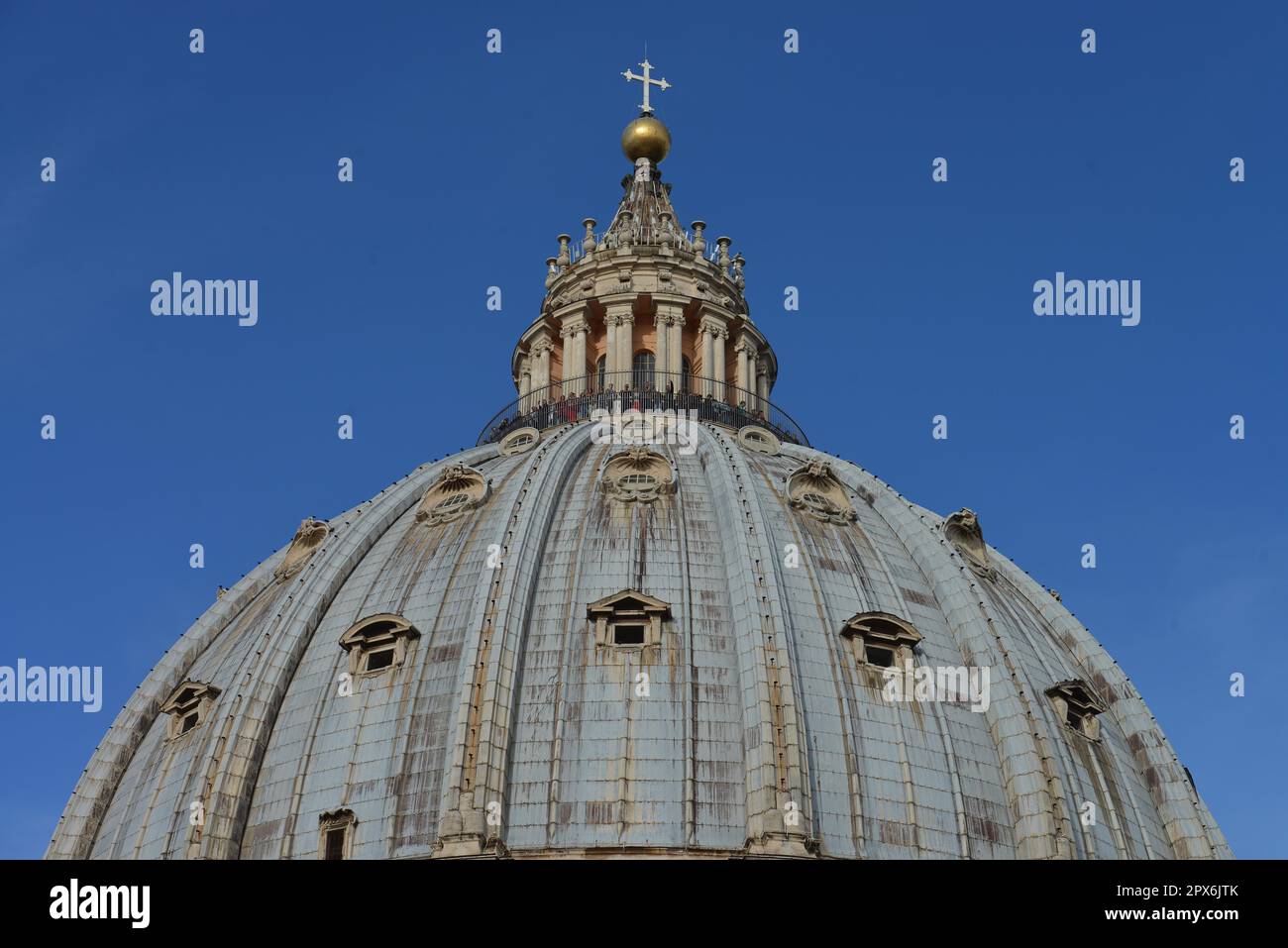 Dome, St. Peter's Basilica, Vatican City Stock Photo - Alamy