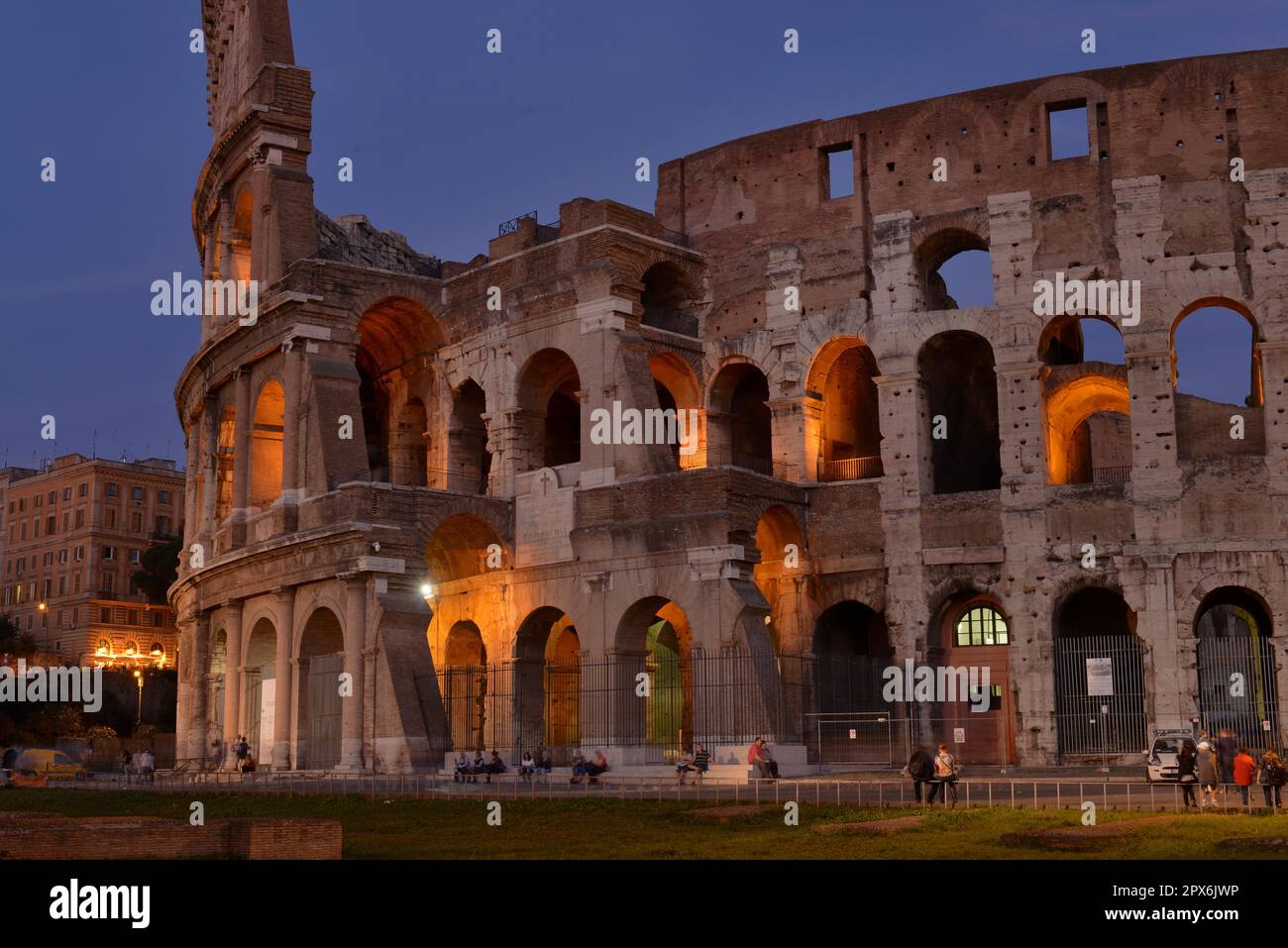 Colosseum, Piazza del Colosseo, Rome, Italy Stock Photo - Alamy