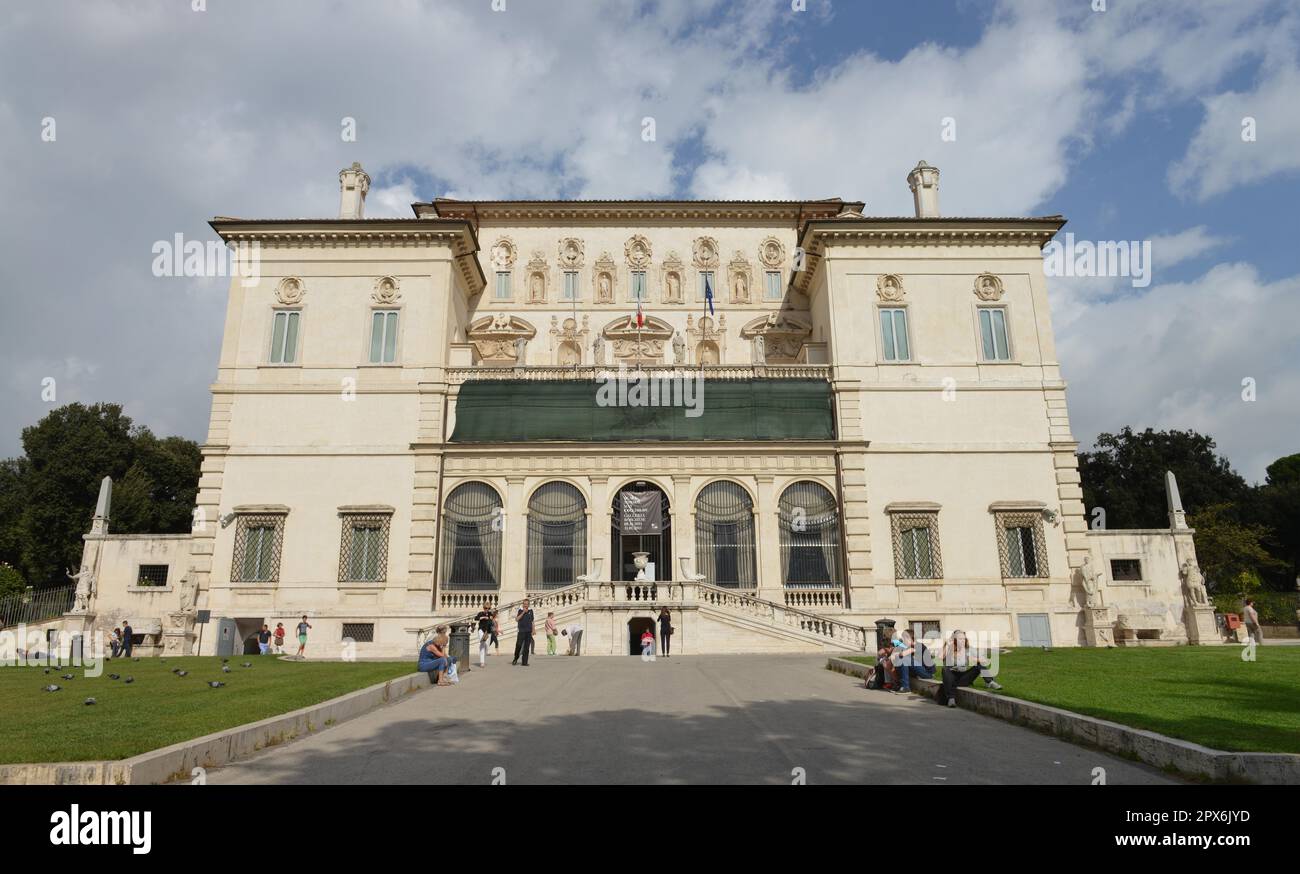 Galleria Borghese, Villa Borghese, Rome, Italy Stock Photo - Alamy