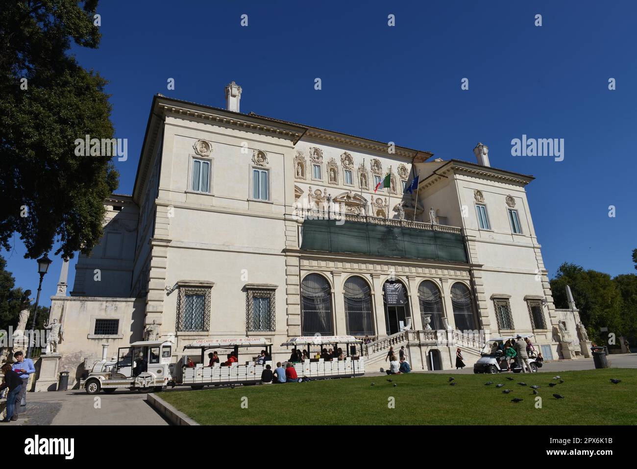 Galleria Borghese, Villa Borghese, Rome, Italy Stock Photo - Alamy